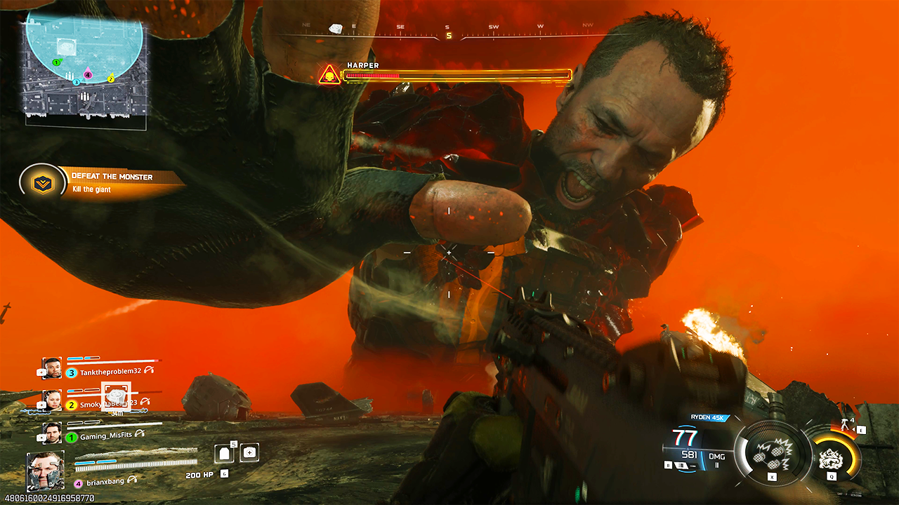 Giant Michael Rooker Boss Fight: COD Black Ops 7