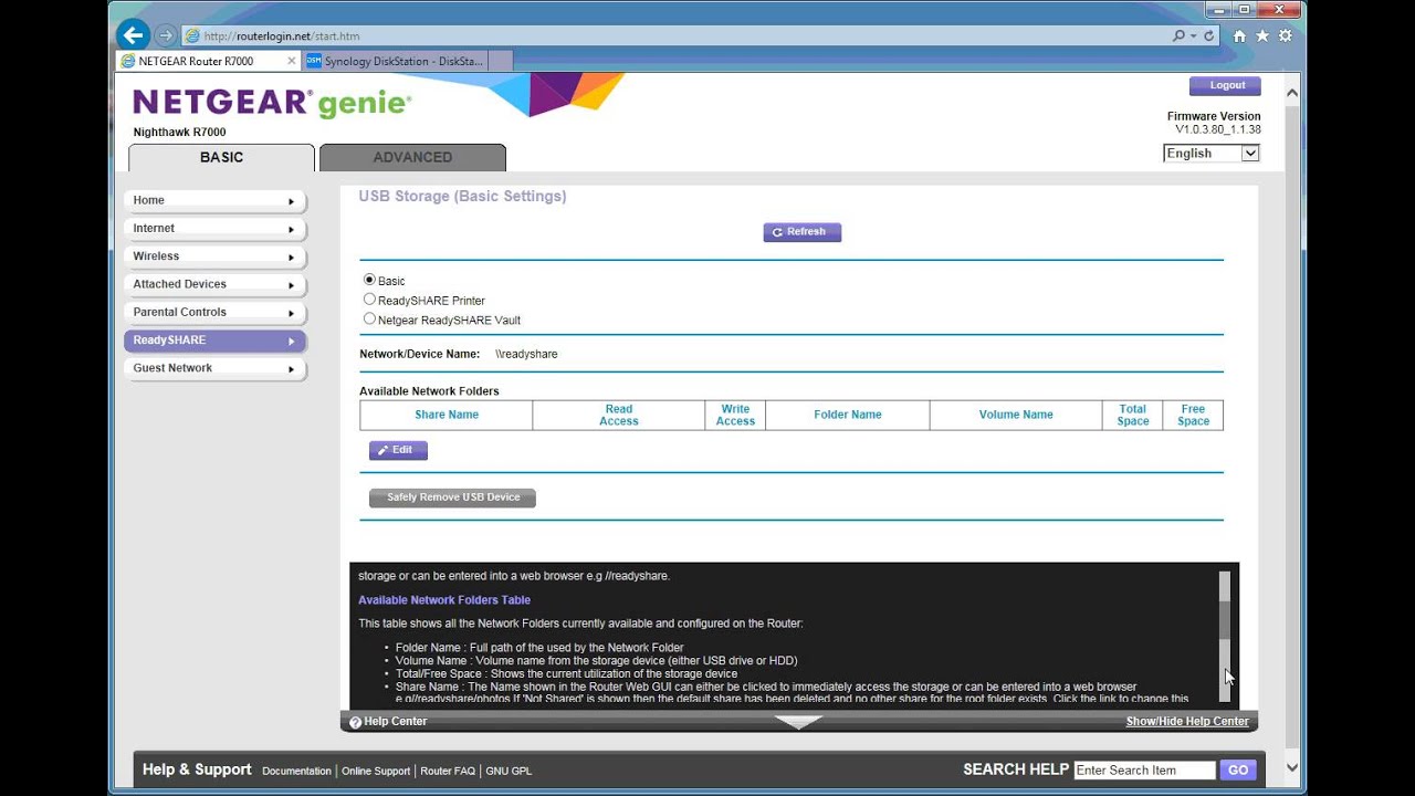 Netgear R7000 help center video