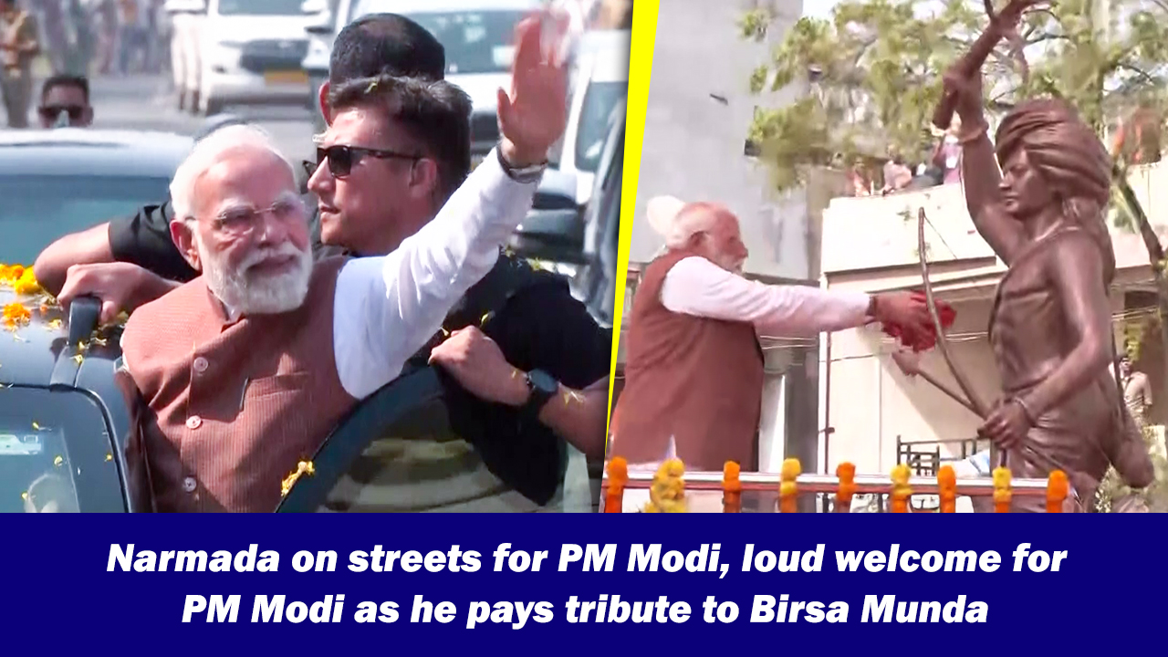 PM Modi visits Dediapada to mark 150th birth anniversary of freedom ...