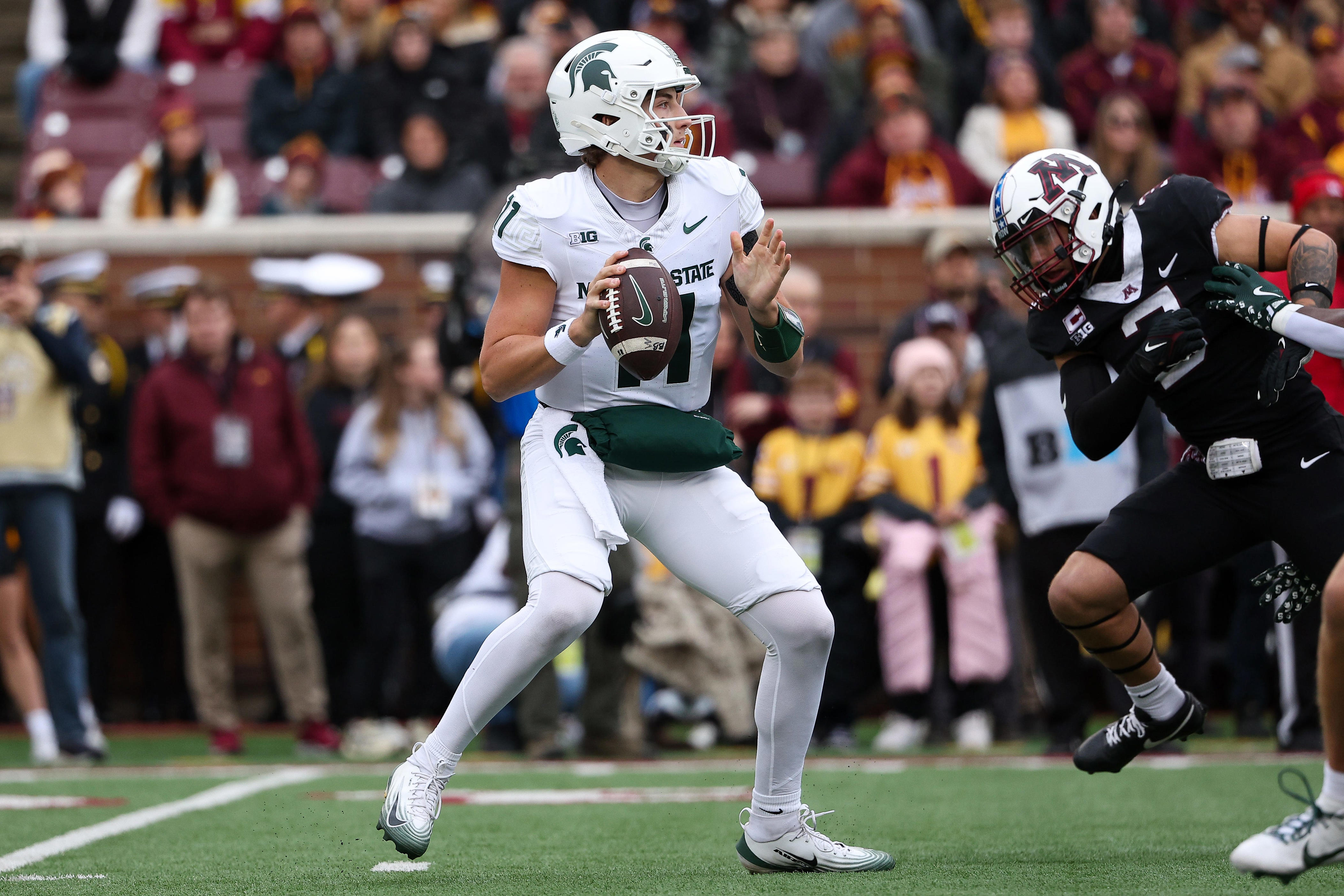 Michigan State football to reportedly start QB Alessio Milivojevic ...