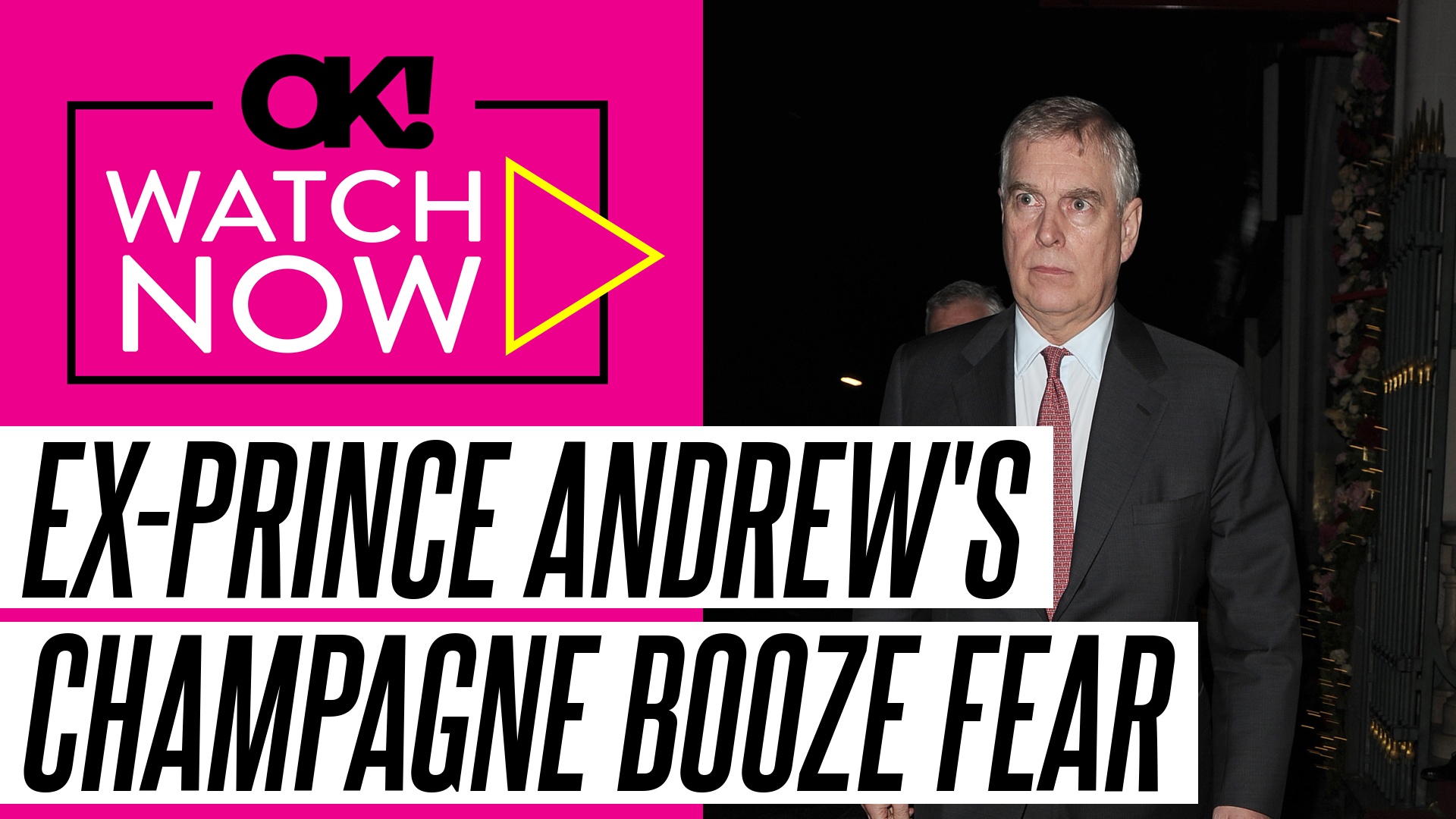 Ex-Prince Andrew in Booze Fear as He Allegedly Orders Case of Champagne ...