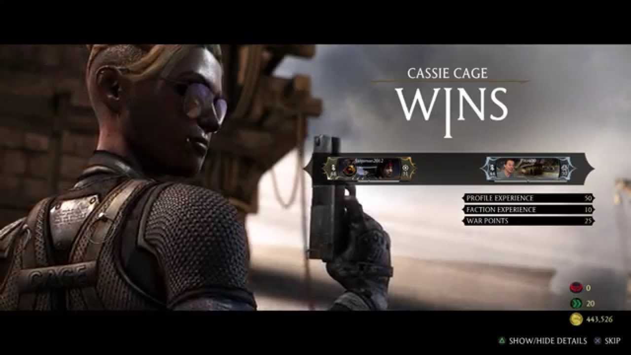Mortal Kombat X Cassanadra Ranked Part 1