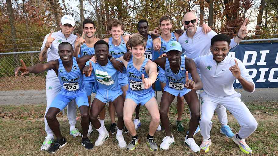 Tulane Men’s Cross Country Team Clinches Historic NCAA South Central ...