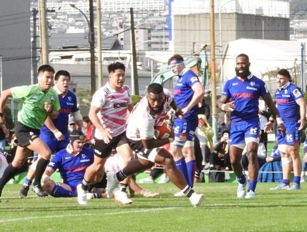 神戸が静岡との点の取り合い制す PR具智元が好調アピール「日本代表に復帰したい」／リーグワン