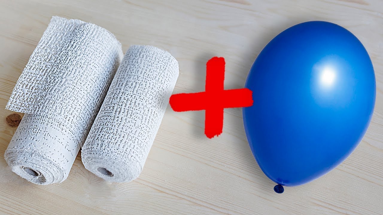 Plaster Bandage Ball Craft Project