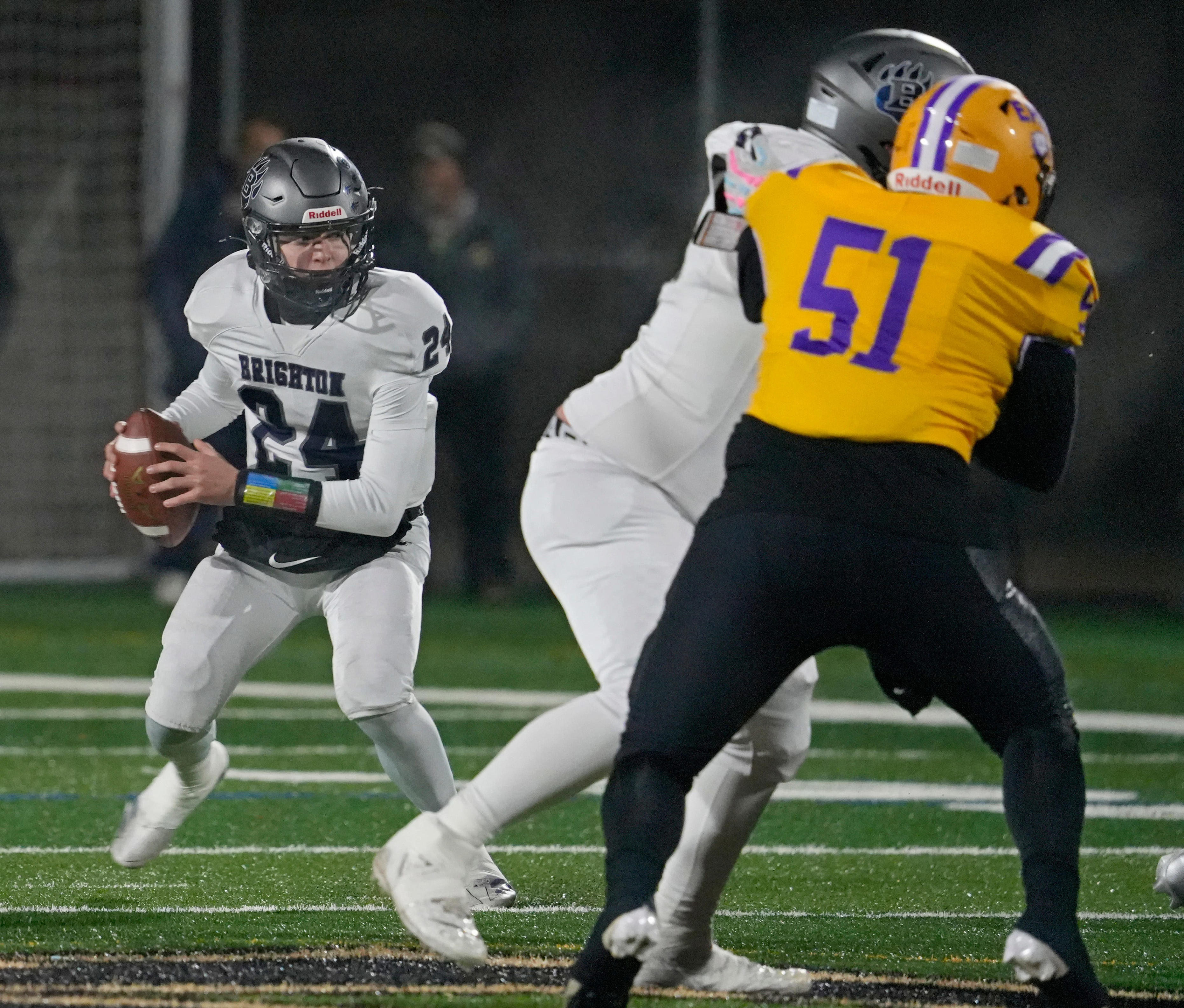 Brighton football powers past McKinley to reach NYS semifinals again