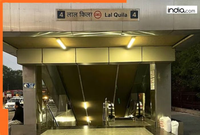 Good news for commuters as partial access restored at Lal Quila Metro ...