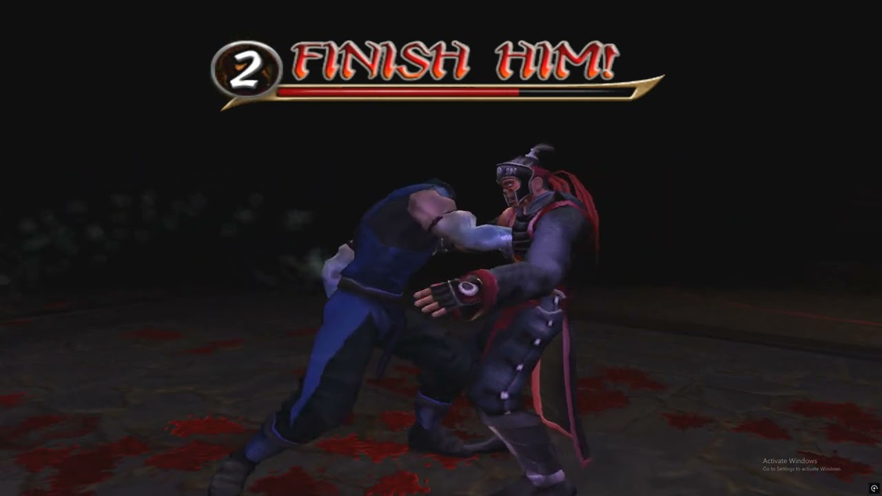 MK Armageddon playthrough - Sub Zero