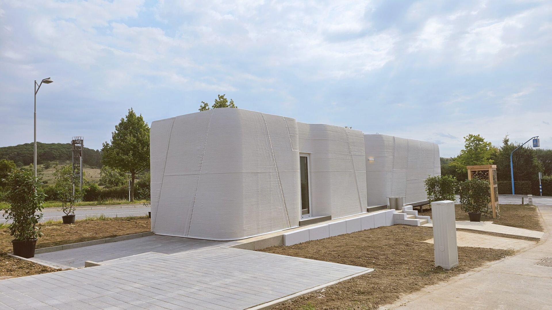 Photos: This 3D-printed modular house with solar power was built in ...