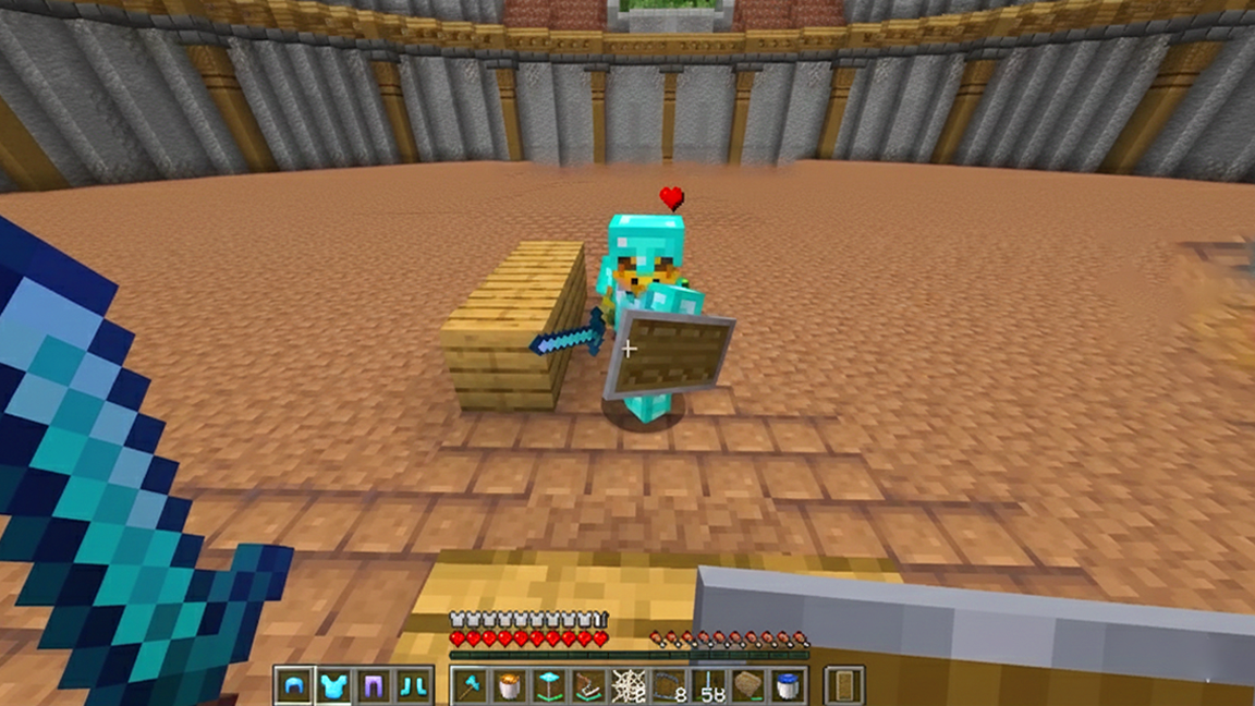 Trained by a Minecraft PvP Master