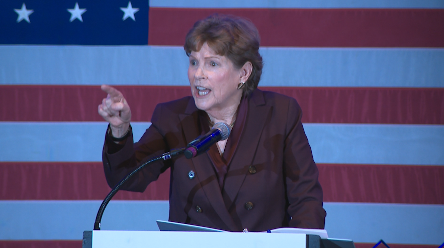 Sen. Shaheen fires back at heckler who calls out her government ...