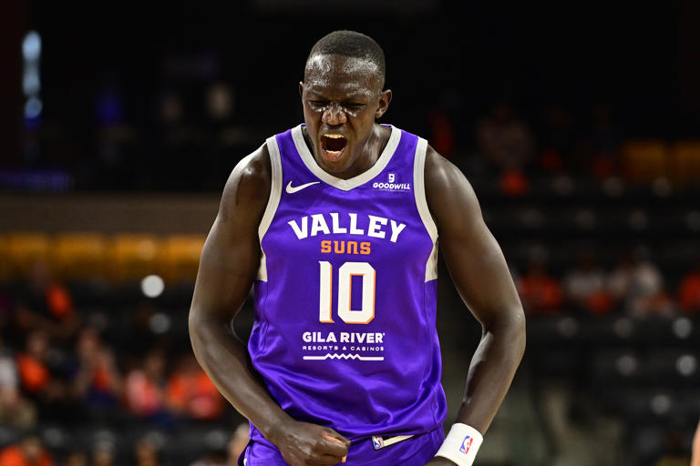 Maluach’s G League night told its story in four pieces, one quarter at ...