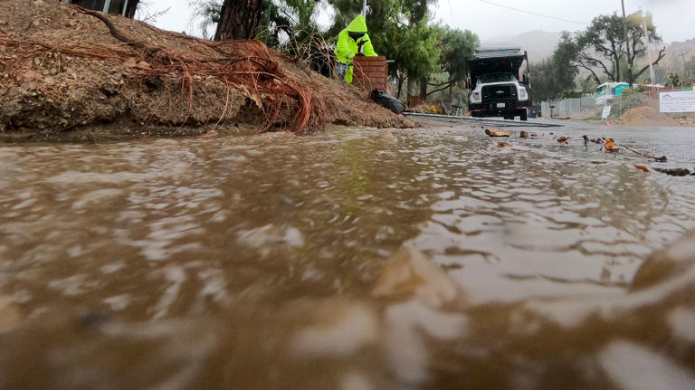 Los Angeles issues evacuation warning for debris flow risk ahead of storm