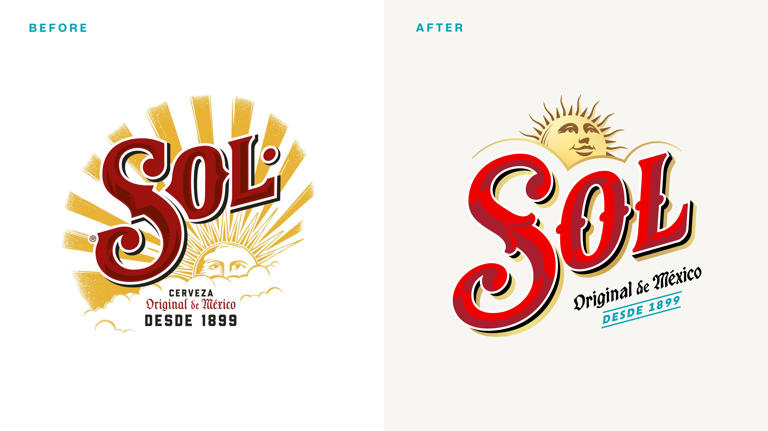 Sol’s rebrand is pure bottled sunshine