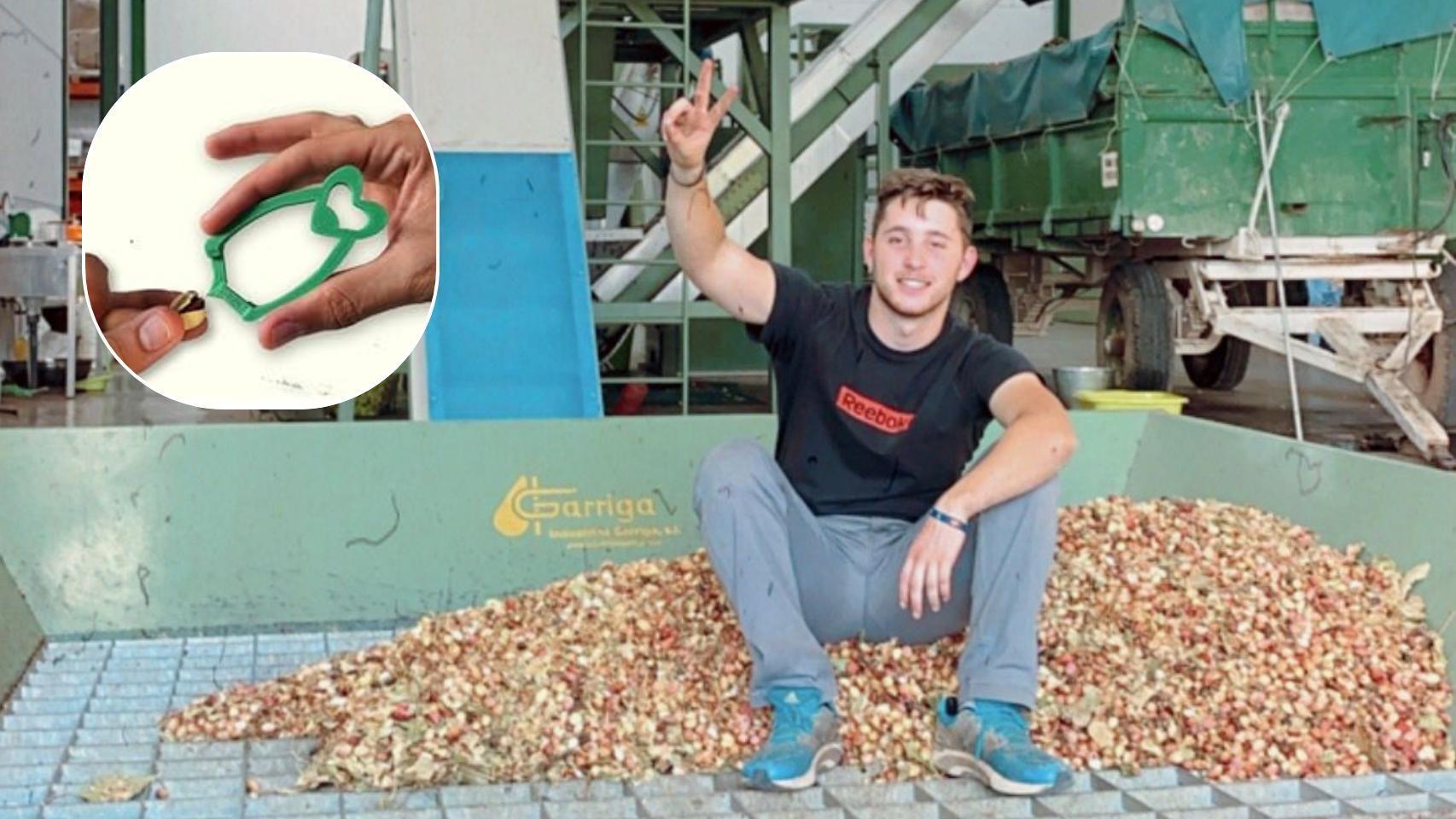 Nacho, el joven agricultor de Albacete que ha inventado el abridor de ...