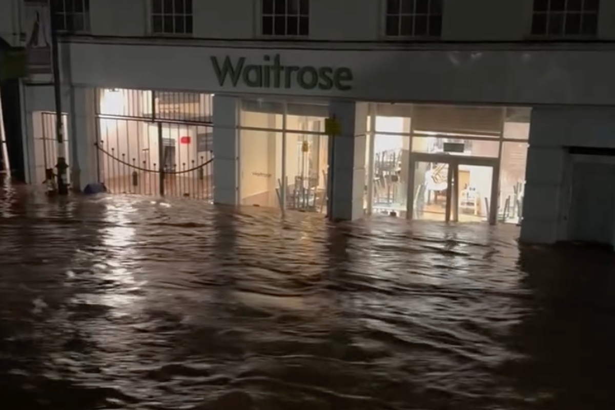 Storm Claudia live: Severe flooding could be followed by snow