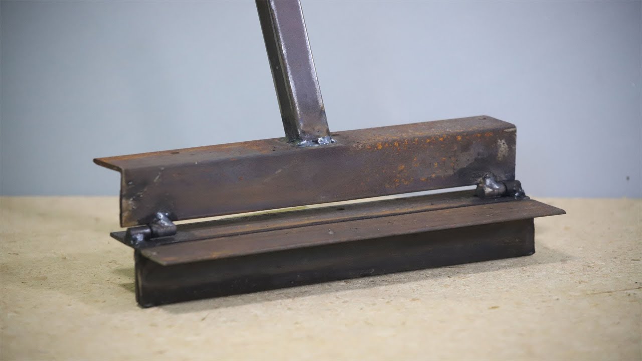 Not many people know about the invention! Metal bending tool