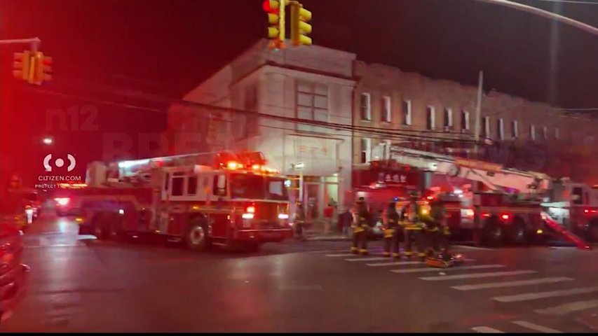 3 people injured in Sunset Park building fire