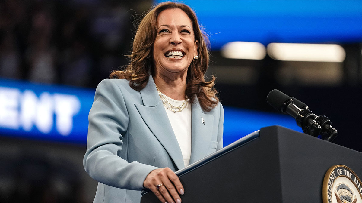 Kamala Harris in Mass. today to promote new book