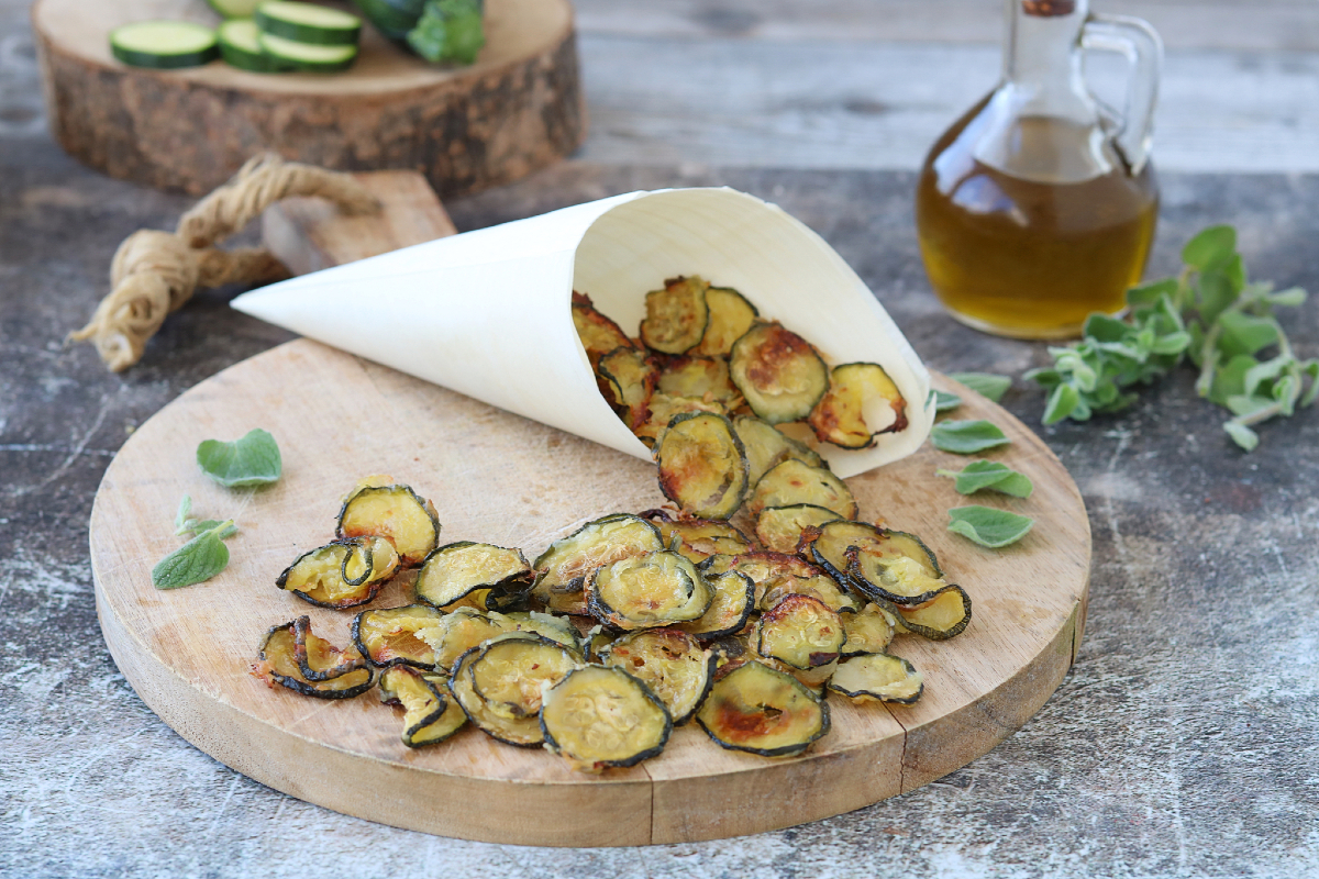 Crispy Zucchini Chips