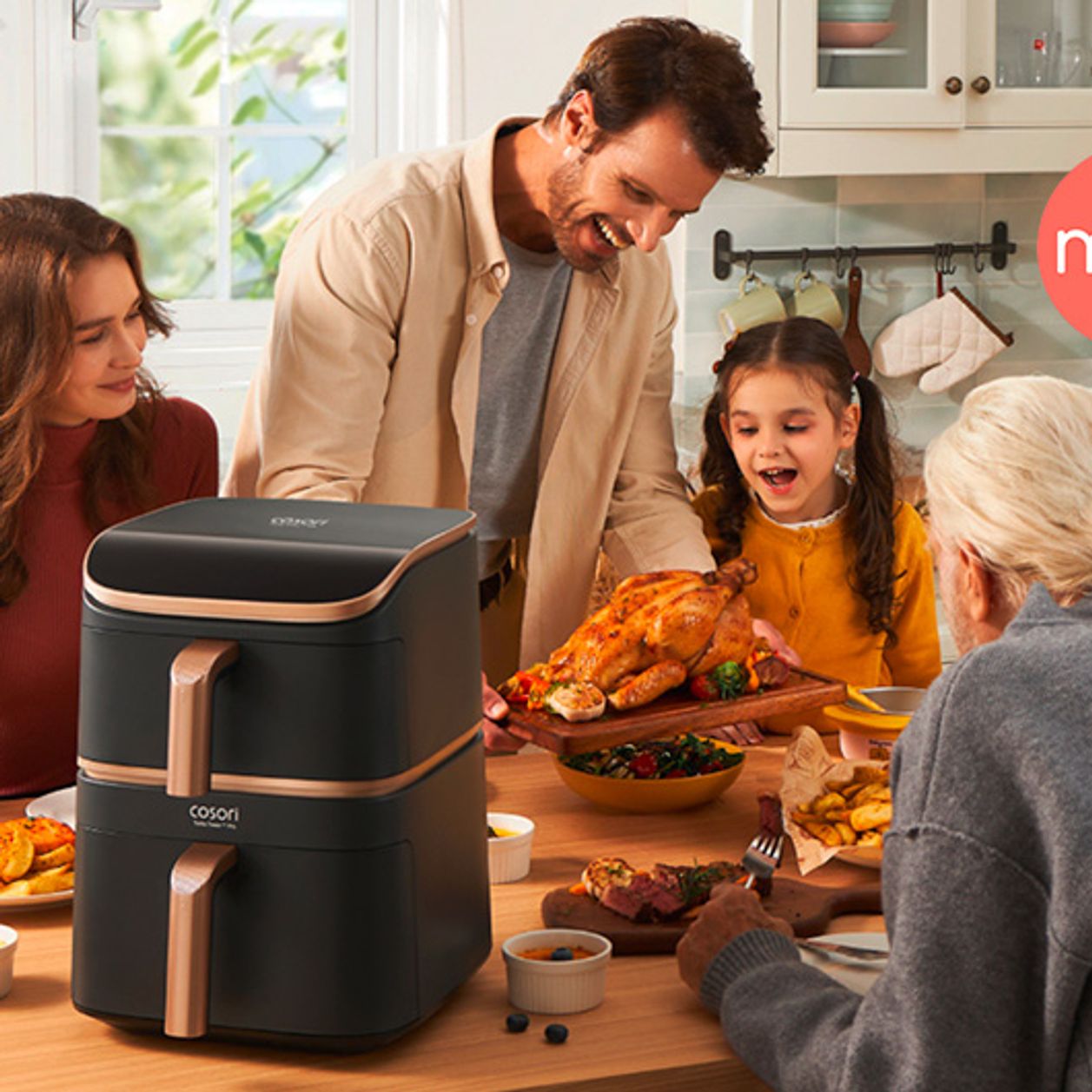 Cosori Turbo Tower Pro Smart 10,8L : l’airfryer vertical et céramique ...