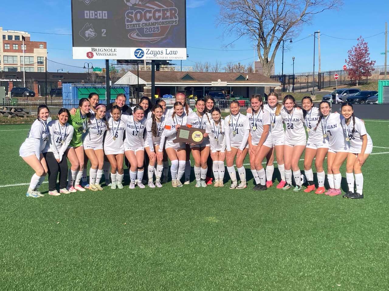 Morgan tops Old Saybrook in Class S for first CIAC girls soccer crown