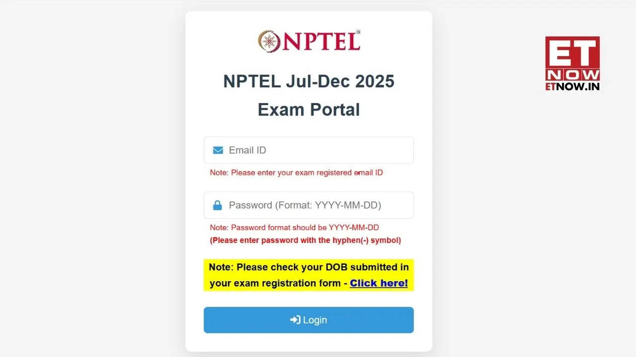 NPTEL Results 2025: Check on official website ntpel.ac.in. - Steps to ...