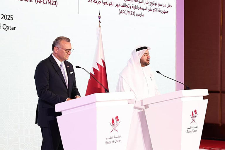 DR Congo and M23 sign Doha framework as groundwork for peace but key issues remain