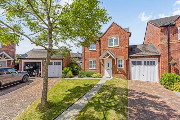 Inside a four-bedroom cul-de-sac home in Flintshire up for sale with no ...