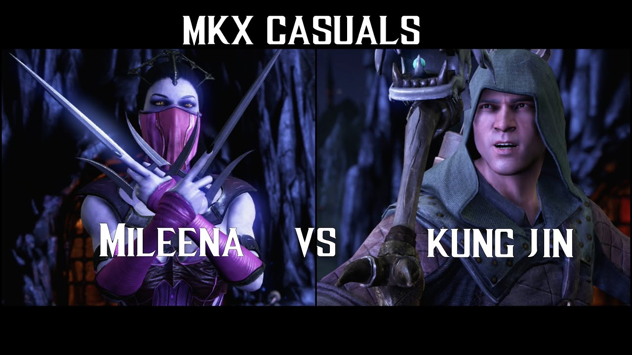 MKX casuals S2 - Mileena vs Kung Jin 720p (60FPS)