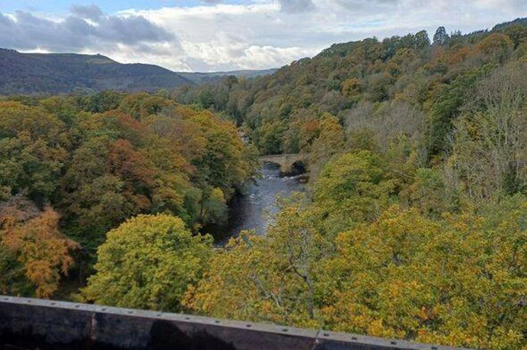 I walked along the UK's highest aqueduct and had to turn back