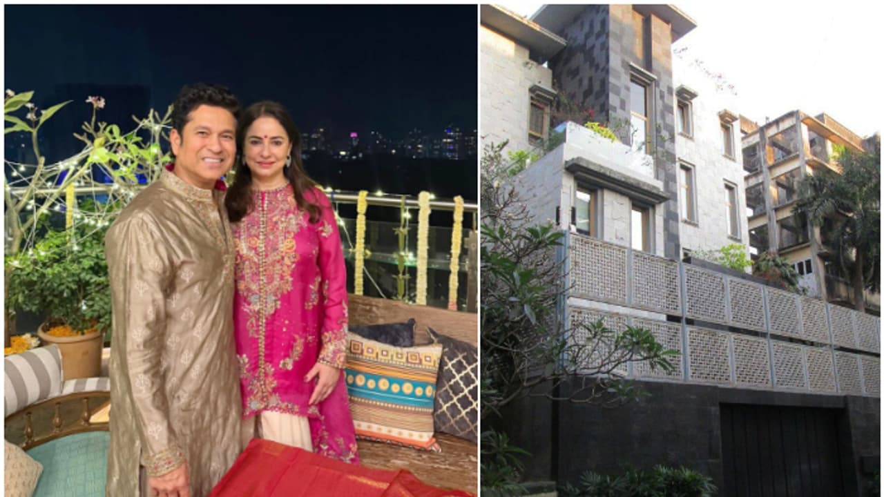 Inside Sachin Tendulkar’s Elegant Bandra Home With Grand Interiors ...