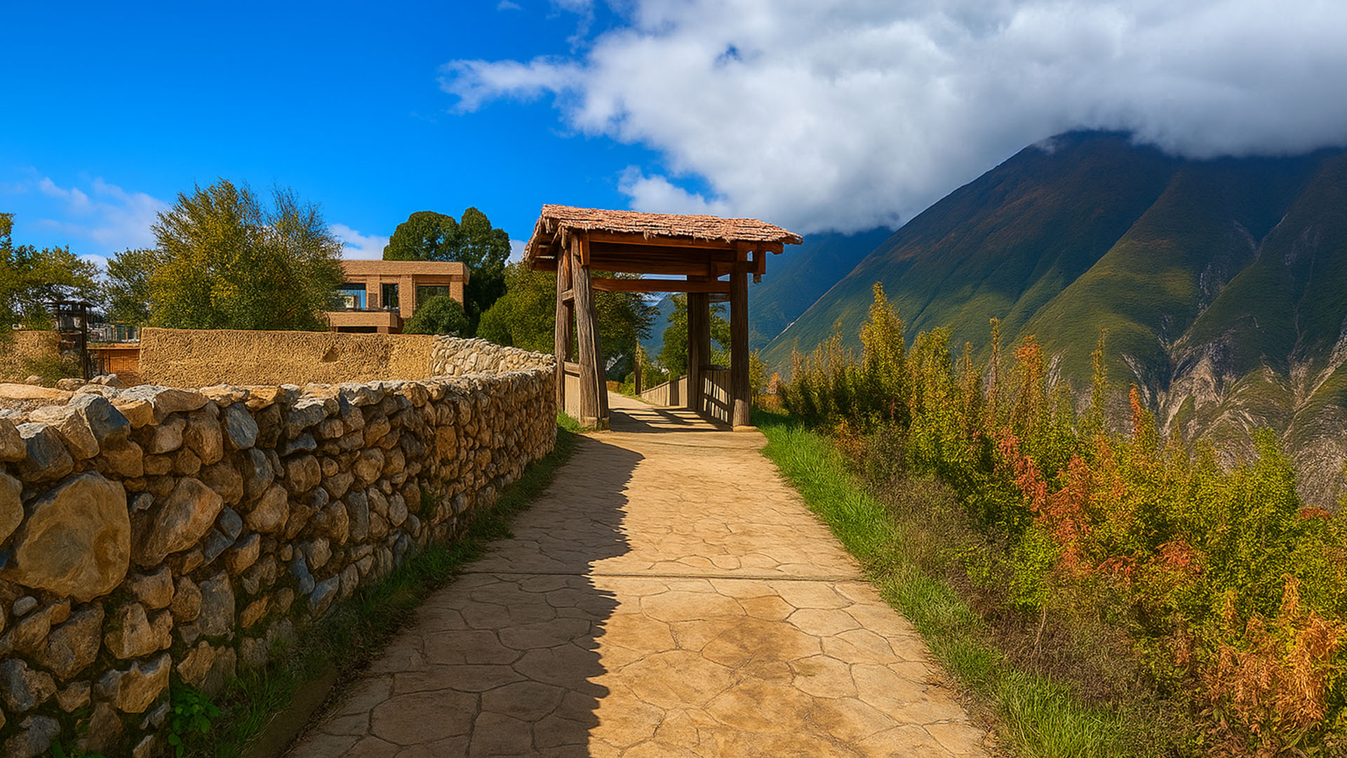Ontdek deze rustige bergplaats in China