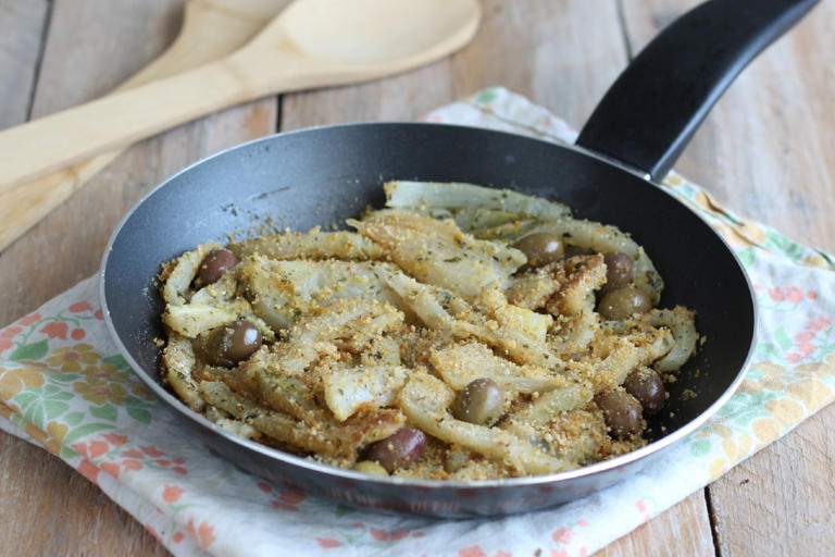 Gratinated Fennel in a Pan