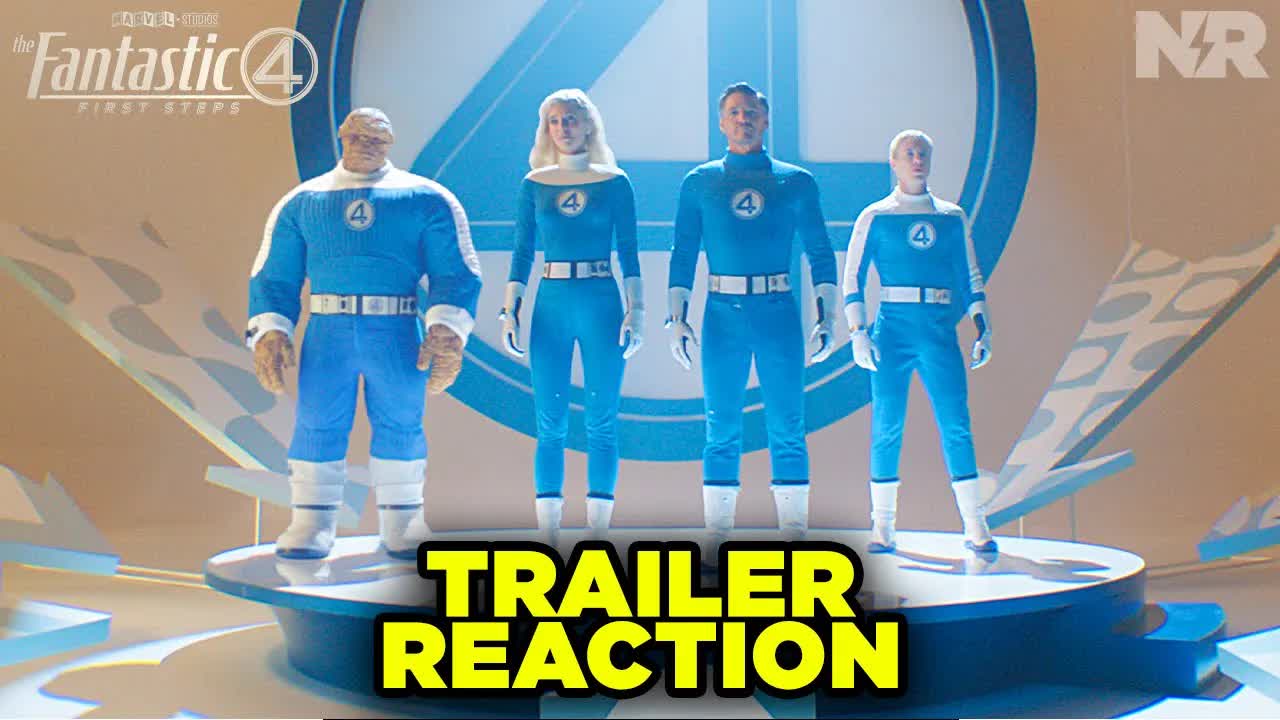 FANTASTIC FOUR FIRST STEPS TRAILER REACTION! First Thoughts & Galactus ...