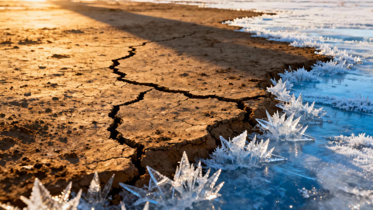 Le réchauffement climatique pourrait-il nous précipiter, paradoxalement ...