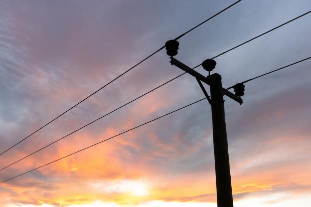 Hundreds hit with power cut after overhead power line comes down