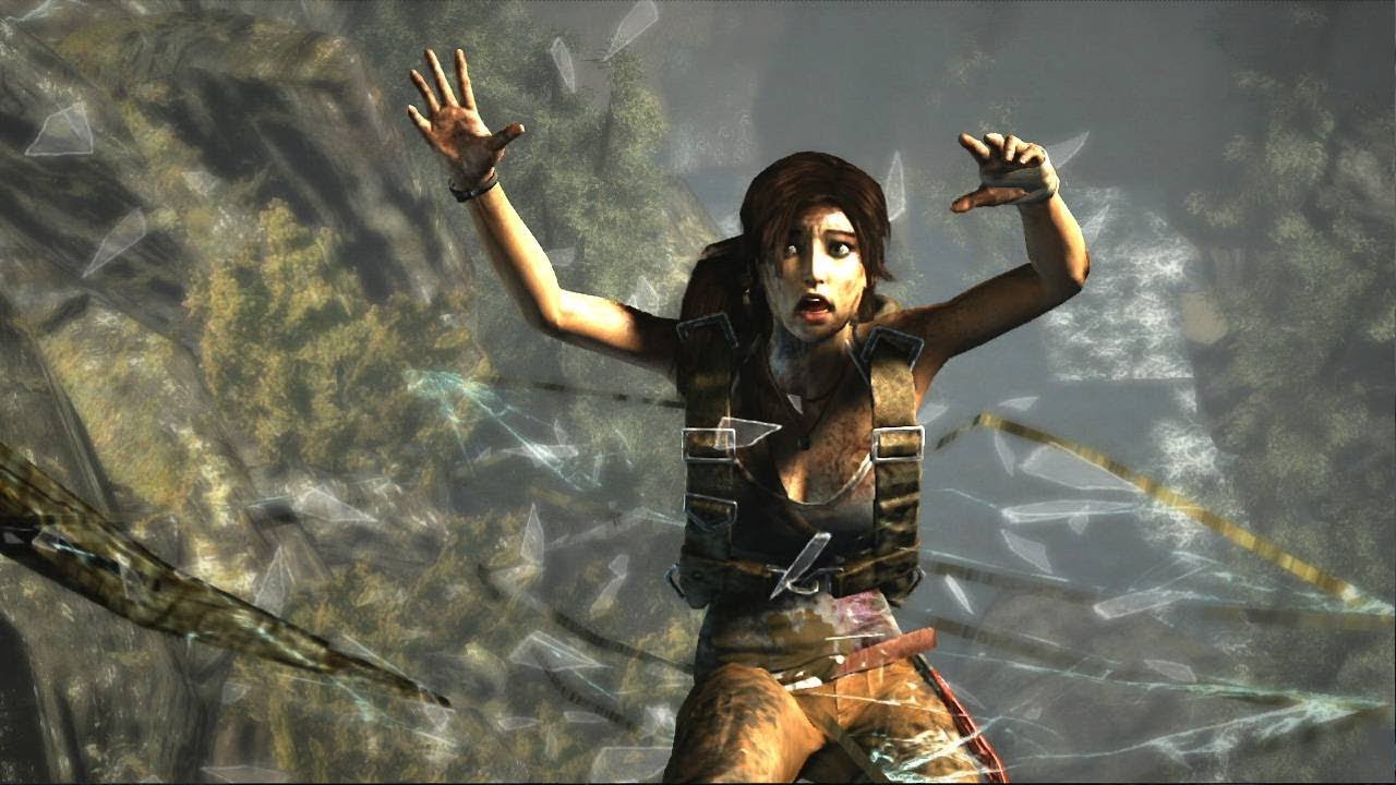 What is going on with this game? Flight of the Tomb Raider glitch!