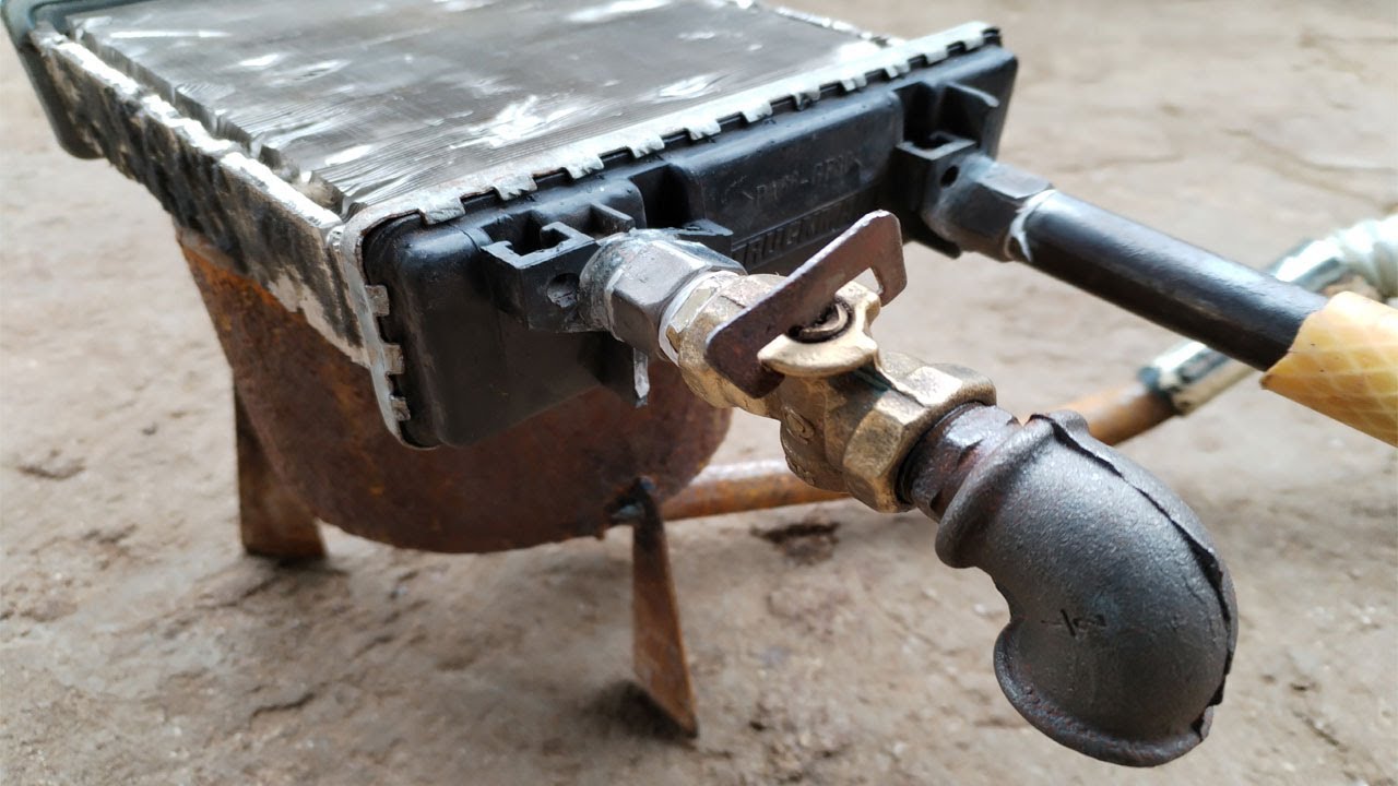 Millions of people do not know this! Car radiator water heater | 2024