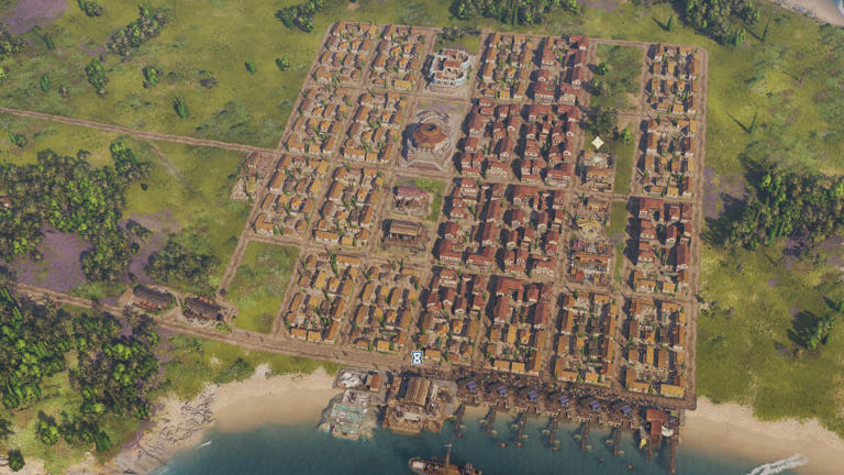 Best early city layout in Anno 117: Pax Romana