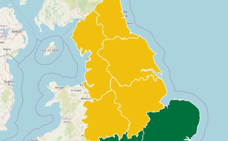 Cold snap to bring -7°C temperatures and possibly snow as health alerts ...