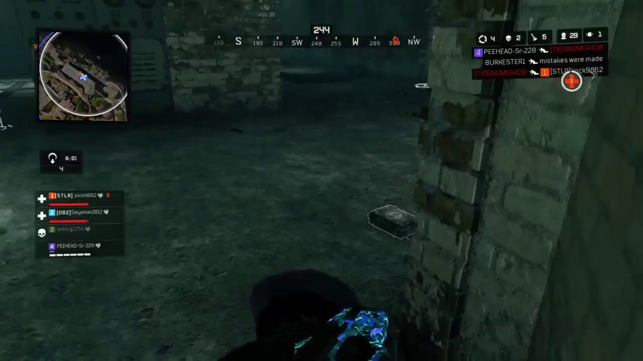 Blackout with friends