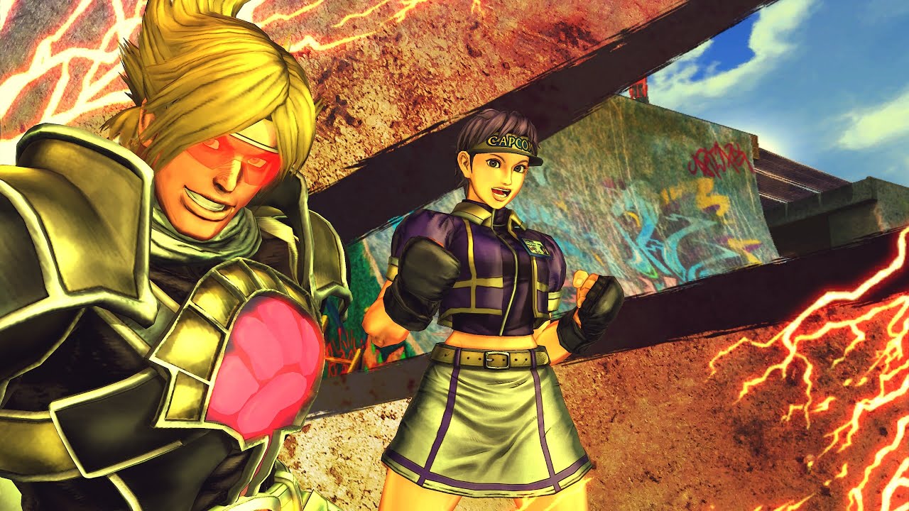 Street Fighter X Tekken playthrough - Sakura and Ken (Team Night of ...