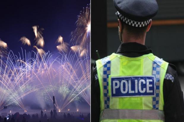Police issue dispersal order ahead of fireworks as thousands expected ...
