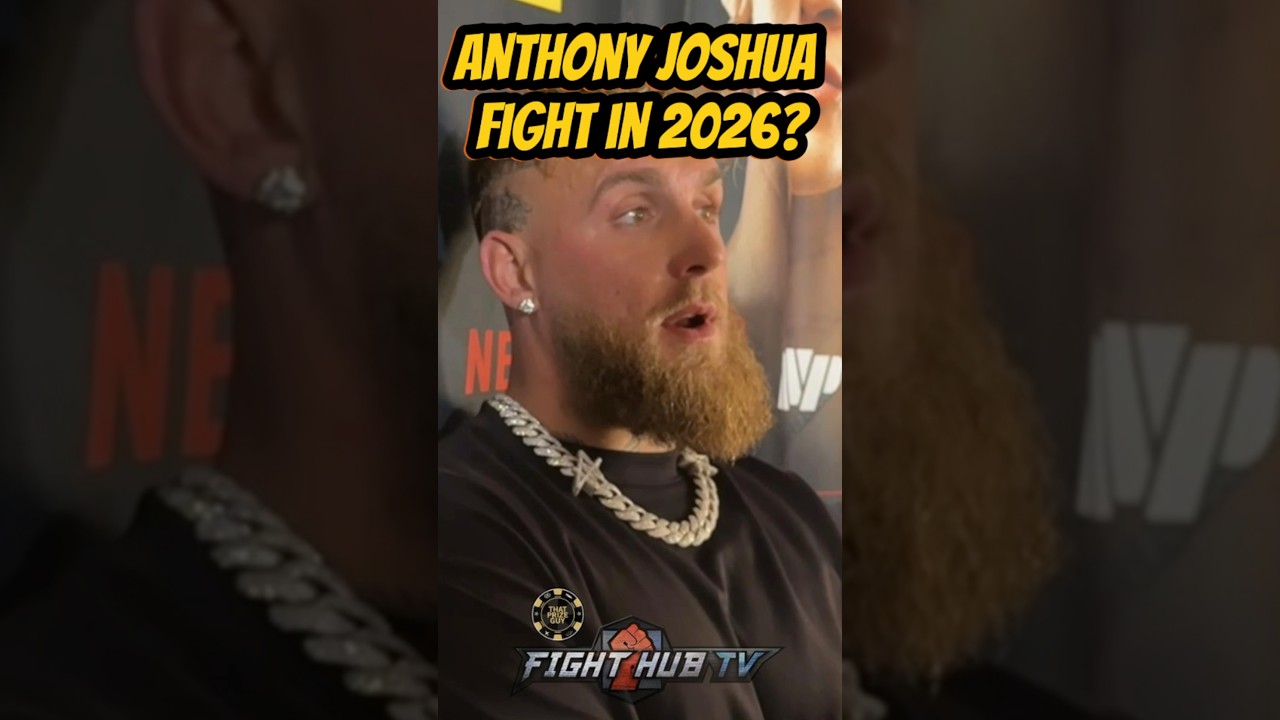 Jake Paul SOUNDS OFF on potential Anthony Joshua fight!