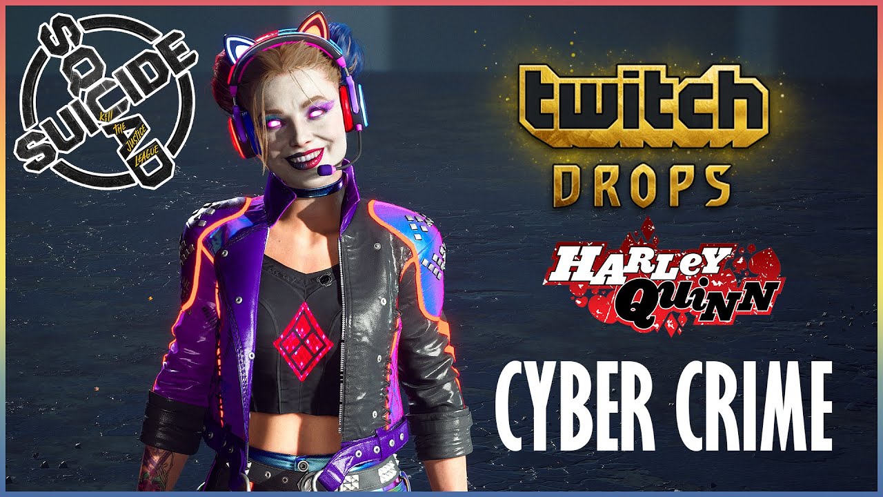 Harley Quinn cyber crime Twitch drop outfit unlocked | Suicide Squad ...