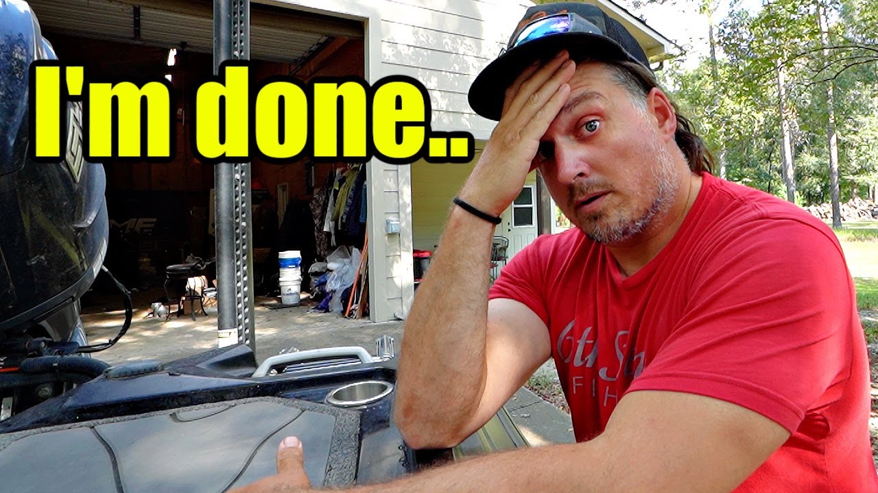 The fishing nonsense that pushed me over the edge