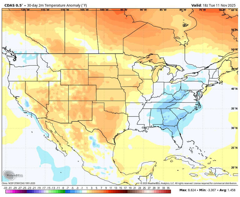 Why Houston can't stay cold as a warm fall lingers into November