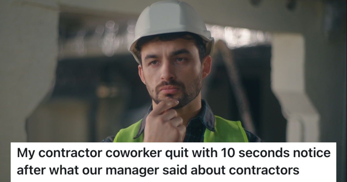 Contract Workers Were Fired By A Rude Manager Without Notice, So A ...