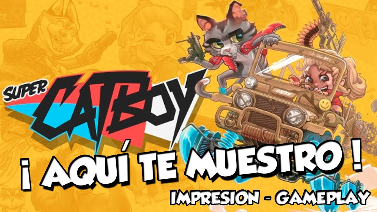 Super Catboy De Donde Sale Tanto Perro Mutante Review Gameplay Español